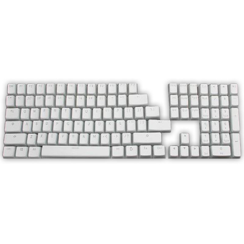 Pudding Keycaps White | Keycaps Vibe