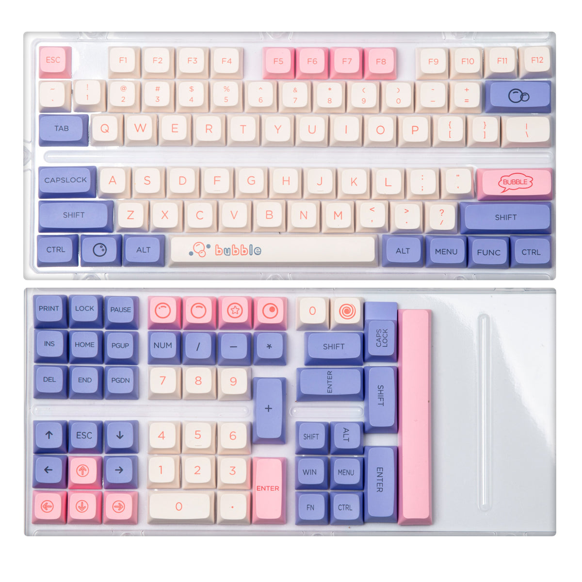 Sa Bubble Keycaps | Keycaps Vibe